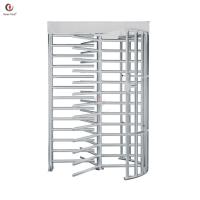 China SUS304 Full Height Security Turnstile Rotating Security Gates Bidirectional for sale