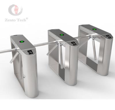 China Bi-Directional Access Control Biometric Tripod Turnstile 24V for sale