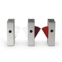 China CNC Laser Cutting Automatic Flap Barrier Turnstile Emergency Open for sale