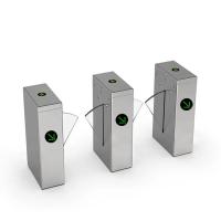China CNC Laser Cutting Automatic Flap Barrier Turnstile Emergency Open for sale