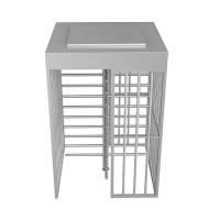 China RS485 Access Control Full Height Turnstile Gate With QR Code Reader for sale