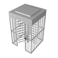 China RS485 Access Control Full Height Turnstile Gate With QR Code Reader for sale