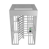 China RS485 Access Control Full Height Turnstile Gate With QR Code Reader for sale