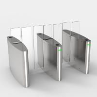 China CNC Laser Cutting Ticket Reader Sliding Gate Turnstile 0.2 Seconds for sale