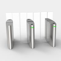 China CNC Laser Cutting Ticket Reader Sliding Gate Turnstile 0.2 Seconds for sale