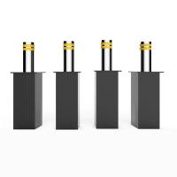China Durable Defense Robust Security Full Auto Hydraulic Bollards for sale