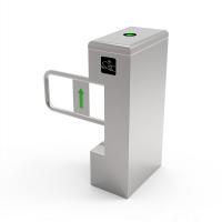 China Access Control Swing Gate Turnstile Full Automatic Waist High Turnstile for sale