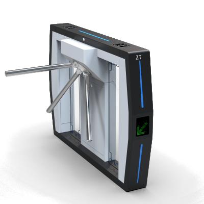 China Zento OEM/ODM Tripod Turnstile Gate with RS485 Communication Customizable Design and Anti-Tailgating Sensors for sale