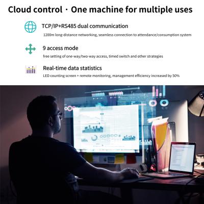 China Zento OEM/ODM Tripod Turnstile Gate with RS485 Communication Customizable Design and Anti-Tailgating Sensors for sale