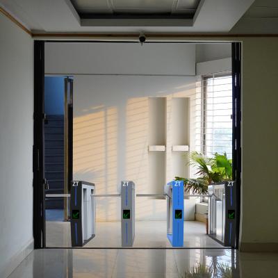 China Full Automatic Double Arm Tripod Turnstile Gate with RS485 Communication AC 220V/110V and 30-45 Persons Per Minute Capacity for sale