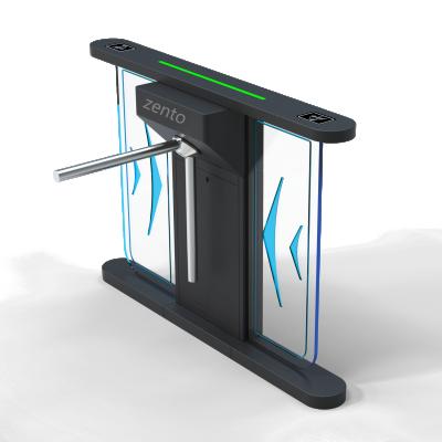 China Full Automatic Tripod Turnstile Gate with 304 Stainless Steel Construction AC 220V/110V and 30-45 Persons Per Minute Capacity for sale