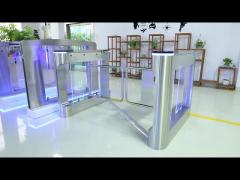 Fabrica de reconocimiento facial personalizado SUS304 Control de acceso de seguridad de giroscópio oscilante