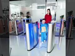 250mm Telescopische Turnstile van de Klepbarrière Tweerichtingsturnstile van de Schotpoort