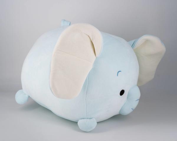 Quality Adorable Plush Elephant Stuffed Animal Pillow Super Soft Elephant Hugging Toy for sale
