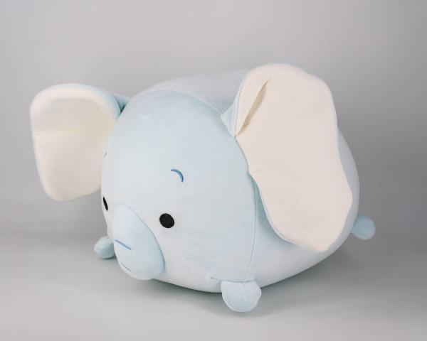 Quality OEM Custom Color Anime Elephants Plush Stuffed Animal Pillow Plushie for sale