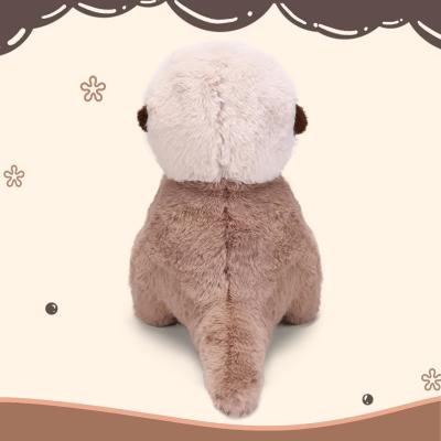 China Cute Soft Custom Plush Toys Otter Stuffed Animals Standing River Otter Plushie Toy for sale