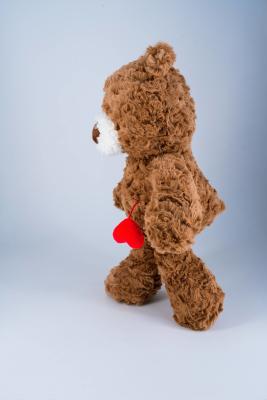 Cina Cute Stuffed Animali Giocattoli Teddy Bear Cuddly Soft Plush con cuore colore personalizzato in vendita