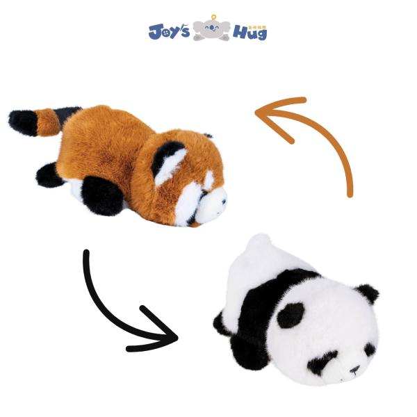 可愛い 逆向き 詰め物 動物用玩具 オリジナルパンダ 毛皮用玩具 カスタム重量