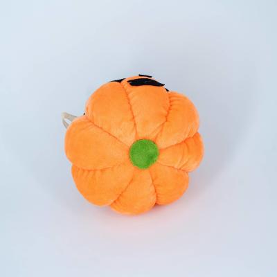 China 30cm schattig Halloween zacht pompoen pluis speeltje met zwarte hoeden Festival decoraties Te koop