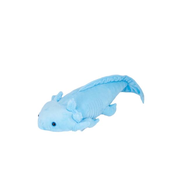 Quality Custom Simulation Stuffed Toys Animal Blue Tiny Feet Soft Axolotl Salamander for sale