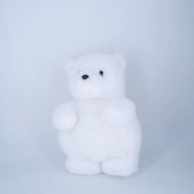 China Animal Character Adorable Simulated Polar Bear Dolls Soft Stuffed Animals Plush Toys for sale