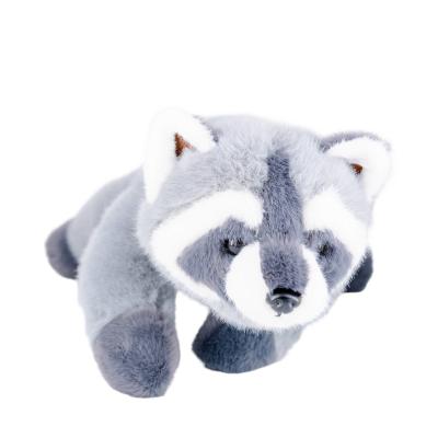中国 低MOQ 動物園 グレーラックーン 毛皮のおもちゃ 野生のオネズ 野生動物 詰め物 販売のため