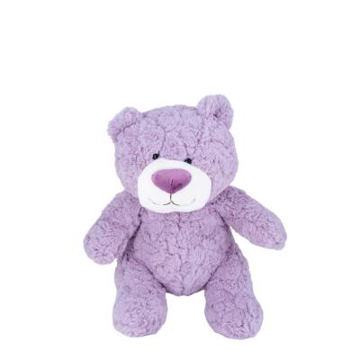 China Soft Plush Warm Lavender Stuffed Animals Cute Teddy Bear Soft Toys Customized Logo for sale