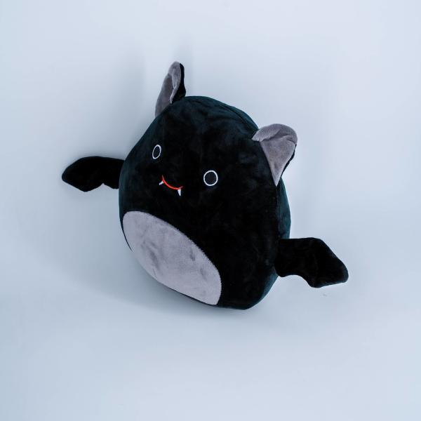 Quality PP Cotton Black Cat Halloween Plush Toy With Soft Wings Customizable Design for sale