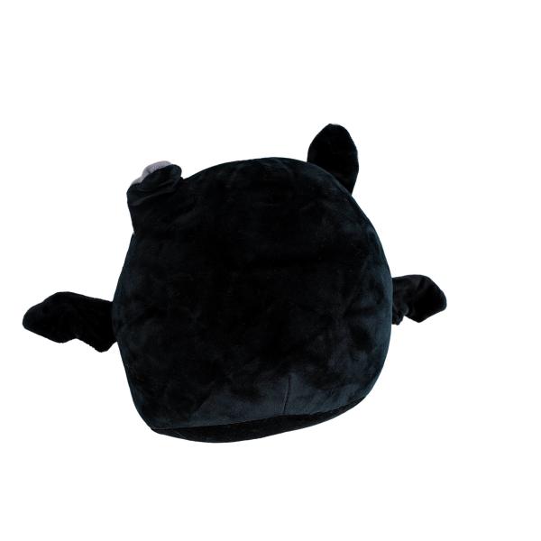 Quality Cartoon Holiday Plush Toys Black Bat Stuffed Animal Pillow For Squish Halloween for sale