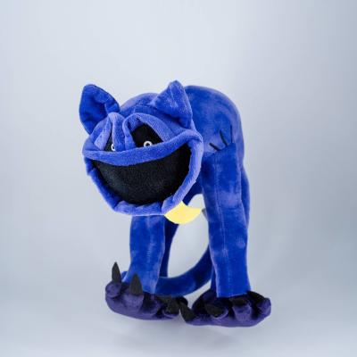 China Halloween Holiday Plush Toys Monster Blue Cat Stuffed Animals Embroidered Logos for sale