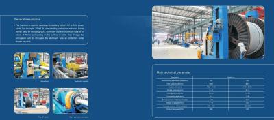 Китай Непрерывная линия штранг-прессования для алюминиевой оболочки продается