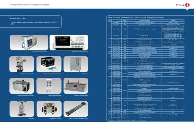 Testing machine for Low voltage wire and cable
