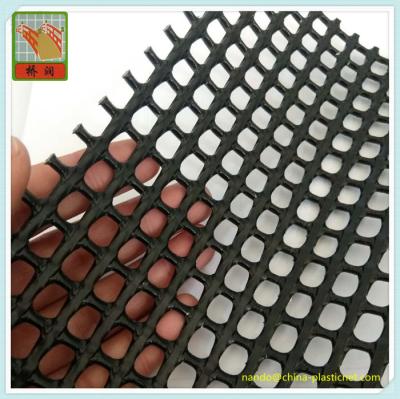 China Heavy Duty Extruded Square Mesh Plastic Fence, Oyster Netting, PP+UV, 6MM*6MM MESH, 1M*25M for sale
