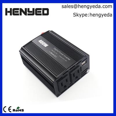 China Car Power Inverter Converter 400W 12V DC To 110V AC Car Cigarette Lighter Modified Sine Wave for sale