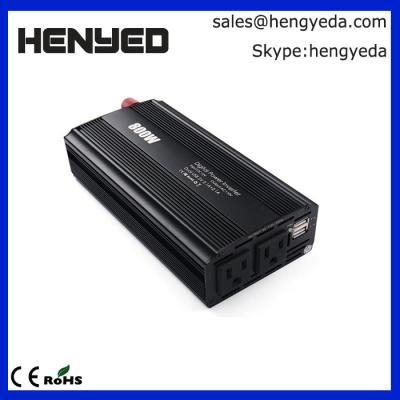 China 800W DC 12V to AC 110V car power inverter use for in-car use/ powers up notebook/laptop/DVD player/digital camera for sale