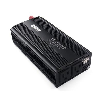 China 800W power inverter for trucks 12V 120V 60hz with dual 2.1A usb charging for sale