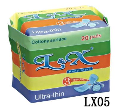 China Unscented Additive-Free Cotton Pantiliners With Hypoallergenic Design for sale