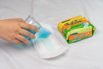 China Experience Unmatched Comfort With Soft And Flexible Dual Layer Design Feminine Napkins for sale
