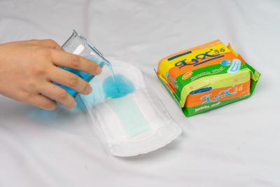China Leak Protection Feminine Napkins with Dual Layer Design and Long-lasting Cotton Material for sale