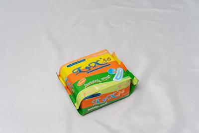 China Cotton Top Sheet Material Sanitary Pads for Gentle and Non-Irritating Protection for sale