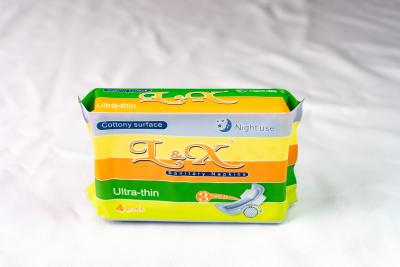 China Quantity 4 breathable leak protection pads engineered with soft materials to provide comfort and prevent skin irritation for sale