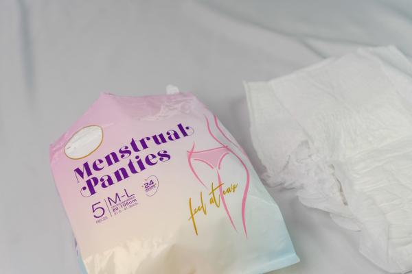 Quality Odor Resistant Overnight Panties Non Woven Nighttime Period Panties Comfortable for sale