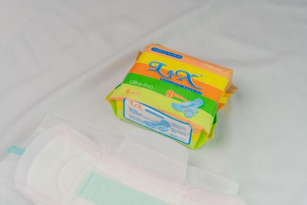 Quality Women Sanitary Menstrual Pad Hygiene Protection Soft Sanitary Pads Hypoallergenic for sale