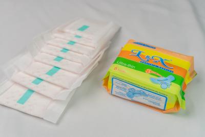 China Feminine Menstrual Pad Disposable 100 Biodegradable Sanitary Pads Superior Absorbency for sale