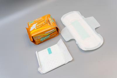 China Breathable Plastic Back Sheet Material Sanitary Napkins Pad With Optimized Regular Flow External Comfortable Protection for sale