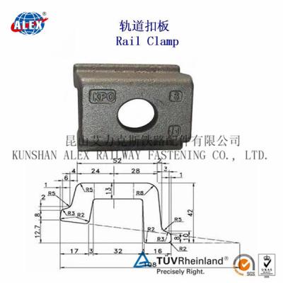 China Rail Clamp (KPO) for Railroad Fastening System for sale