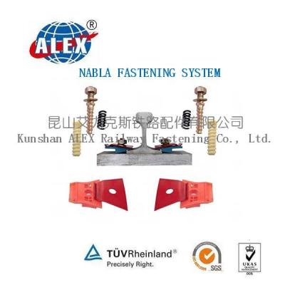China Type Nabla Railway Fastener System with Clips for sale