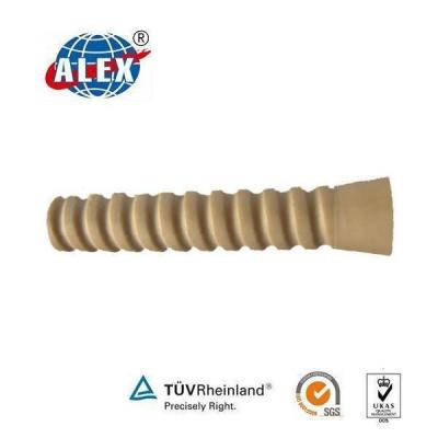 China Nylon PA66/HDPE Rail Plastic Dowel for sale