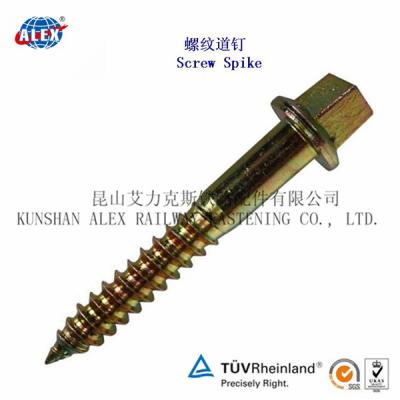 China Railway train parts Rail Timber Screw for sale
