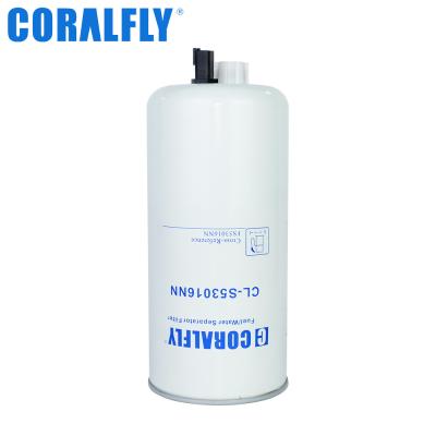 China Coralfly Construction Machinery Fuel Water Separator Filter FS53016NN For Fleetguard for sale